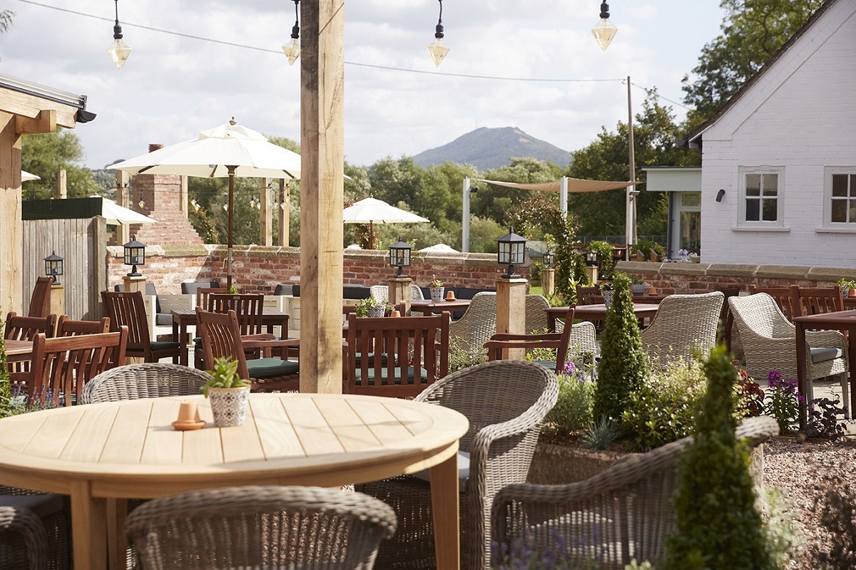 The Riverside Inn Cound near Shrewsbury Shropshire