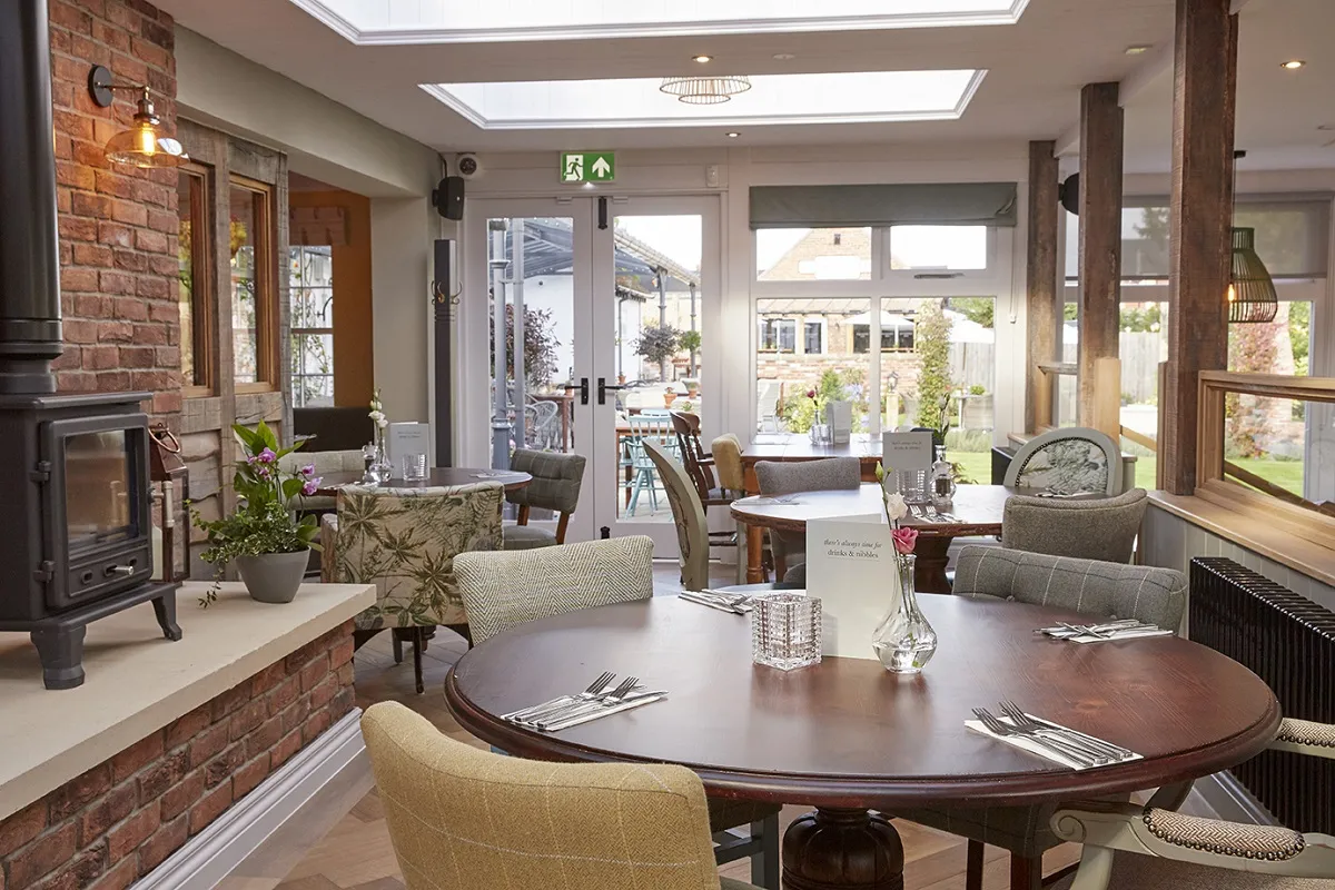 The Riverside Inn Cound near Shrewsbury Shropshire