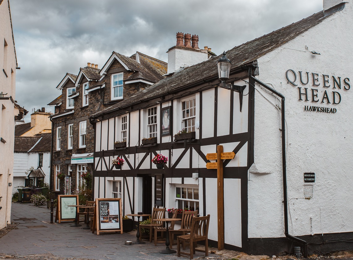 Queens Head Hawkshead Cumbria